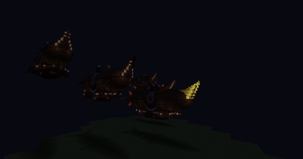 Fire nation Airship Minecraft Map