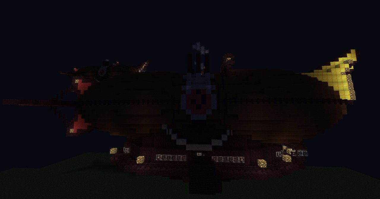 Fire nation Airship Minecraft Map