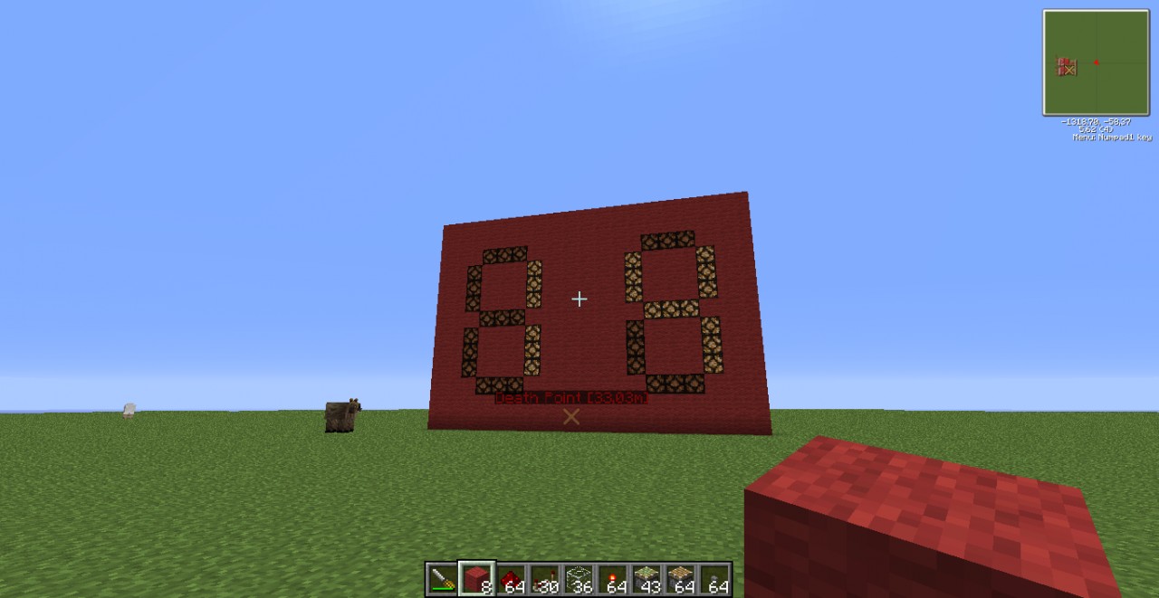 numbering machine Minecraft Map