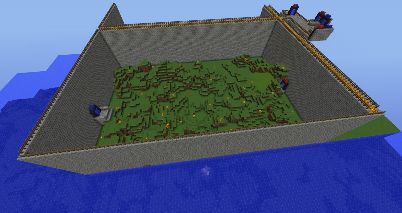pvp arenas Minecraft Map