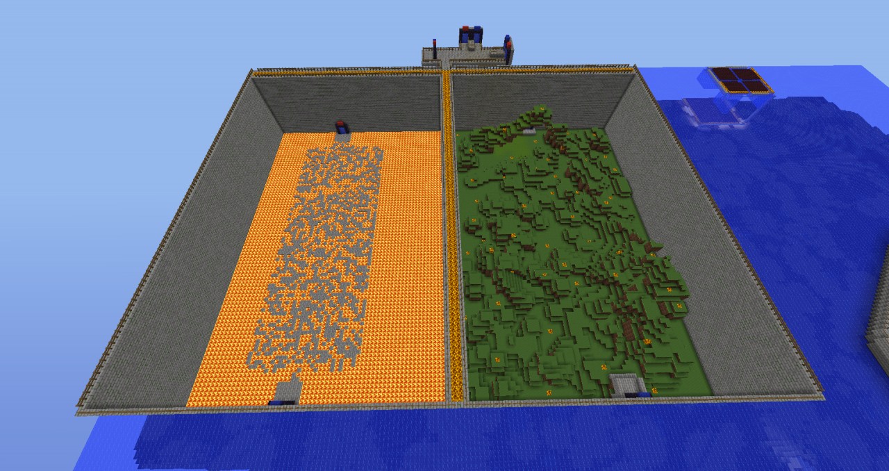 pvp arenas Minecraft Map