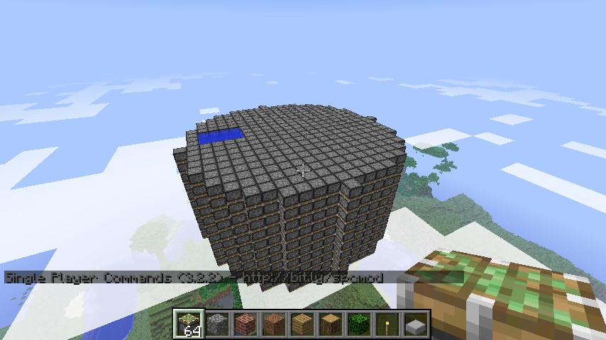 the floating platforms Minecraft Map