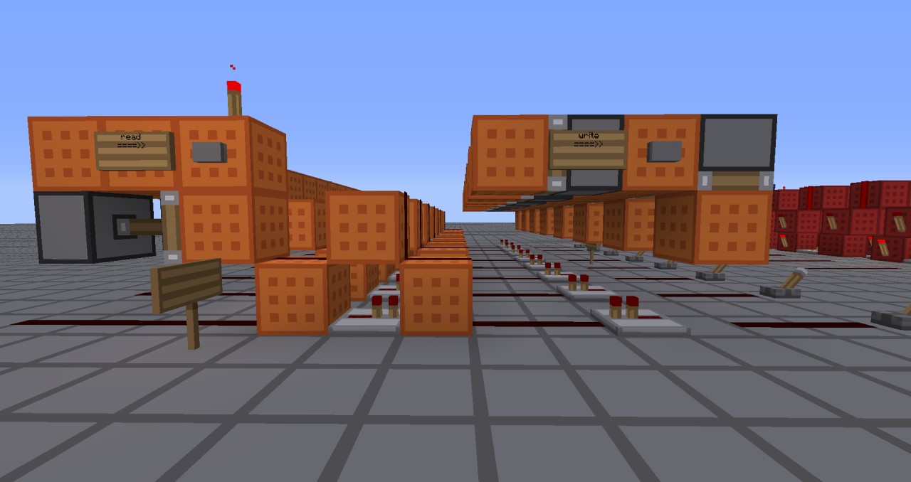 Redstone CPU Minecraft Project