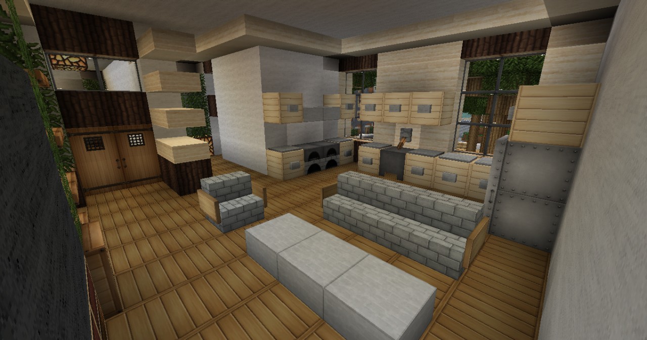 The "L" Building Minecraft Map