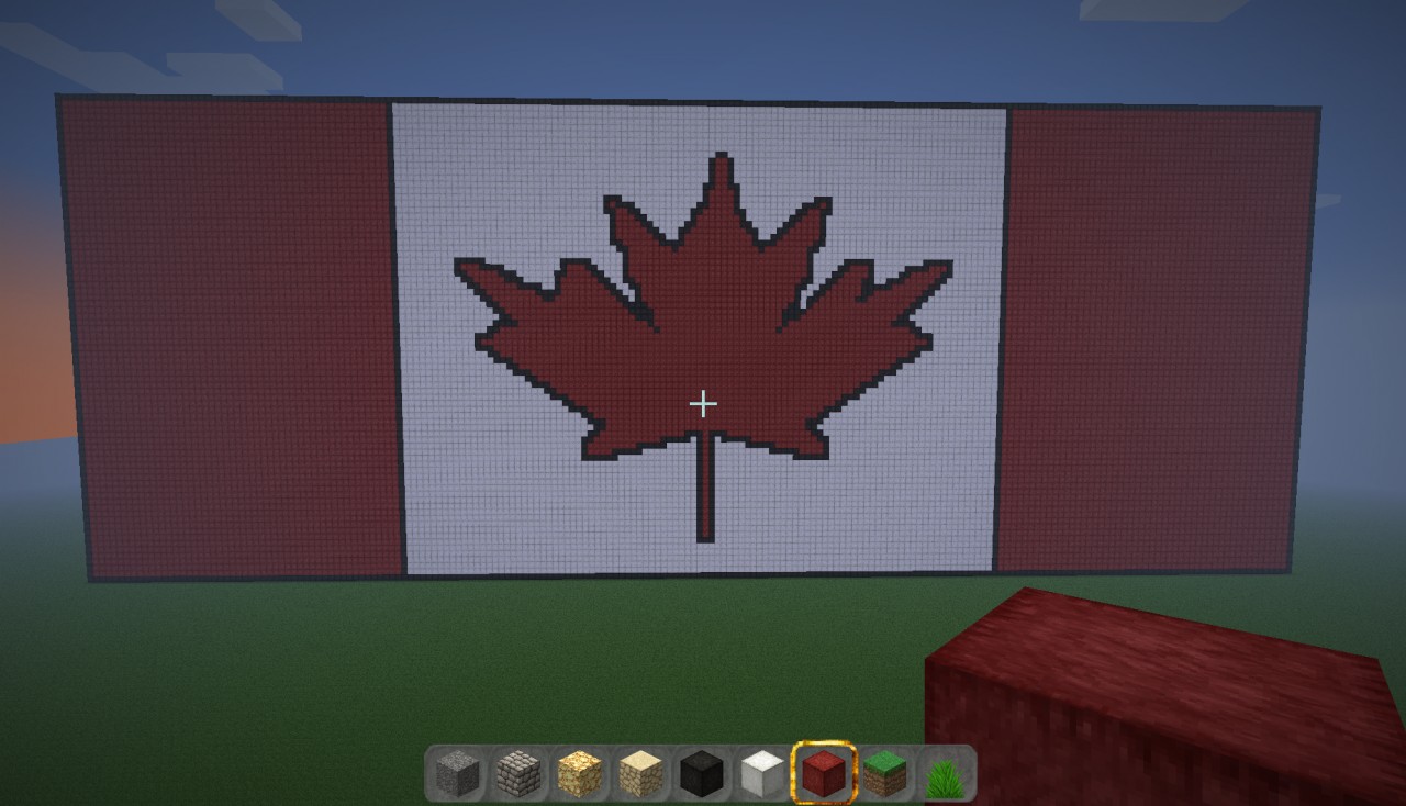 Happy Canada Day 2012 Minecraft Map