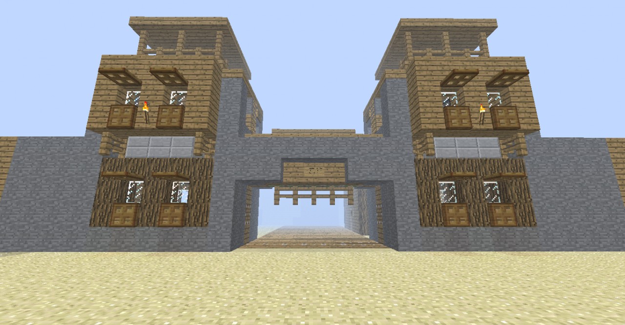 the town of Ivartude Minecraft Map