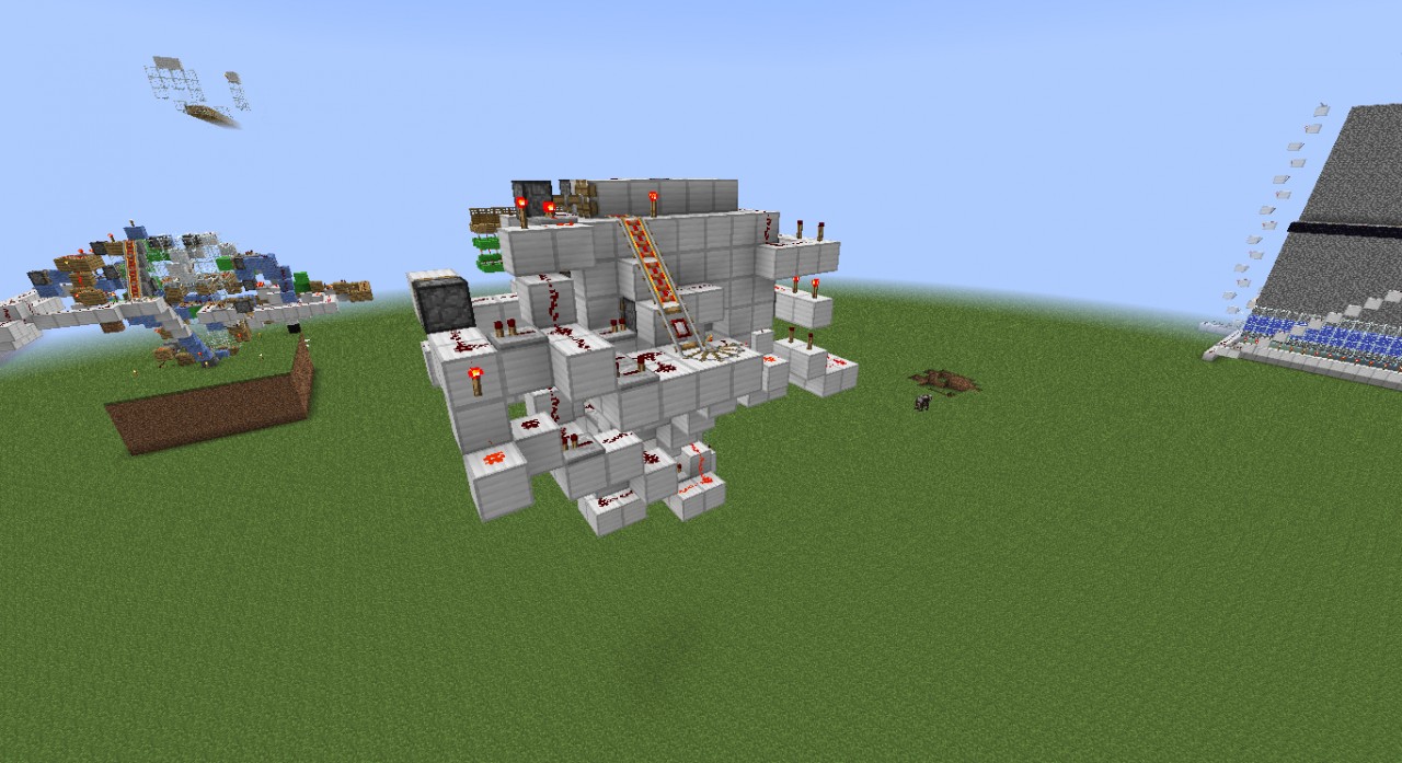 Automatyczna stacja kolei by Seba1202 Minecraft Map