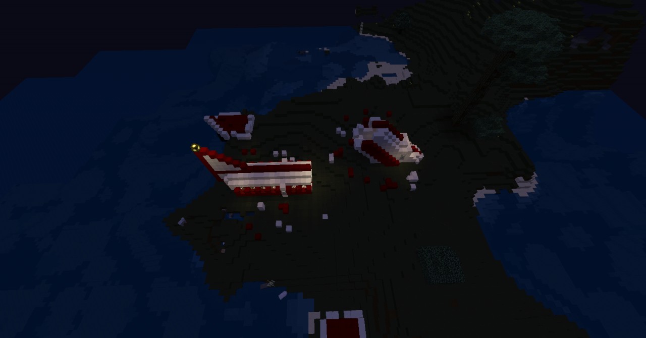 Plane Crash Survival (Multiplayer Survival Map) Minecraft Map