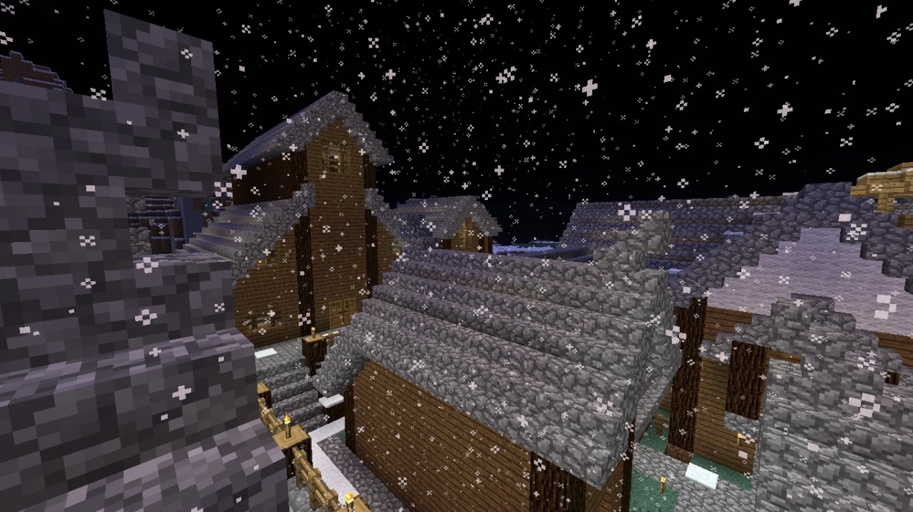 Snøbyenstead Norwegian Town Minecraft Map
