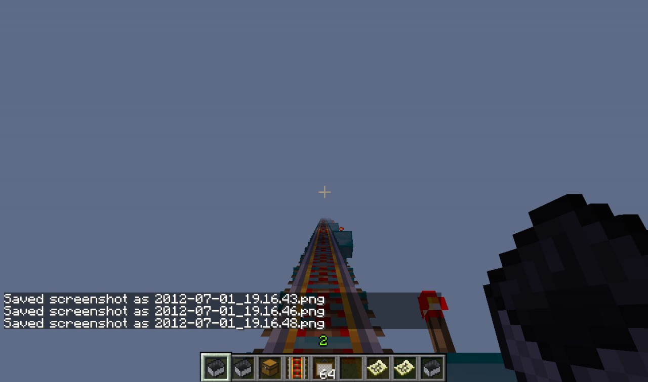 roller coaster of drops Minecraft Map
