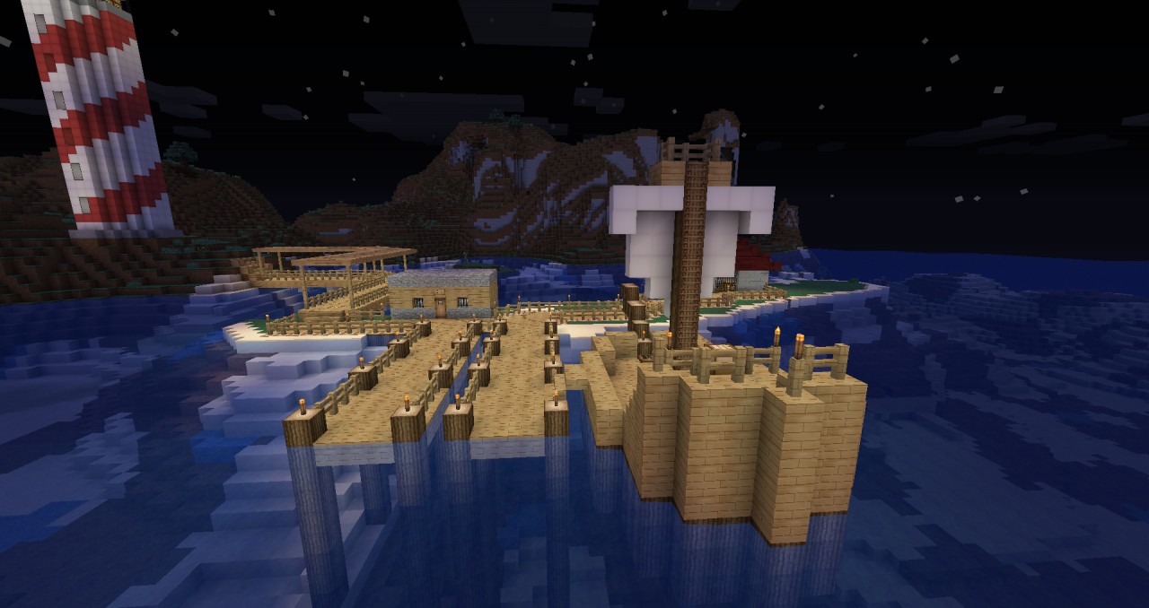 Dock/Harbor Minecraft Map