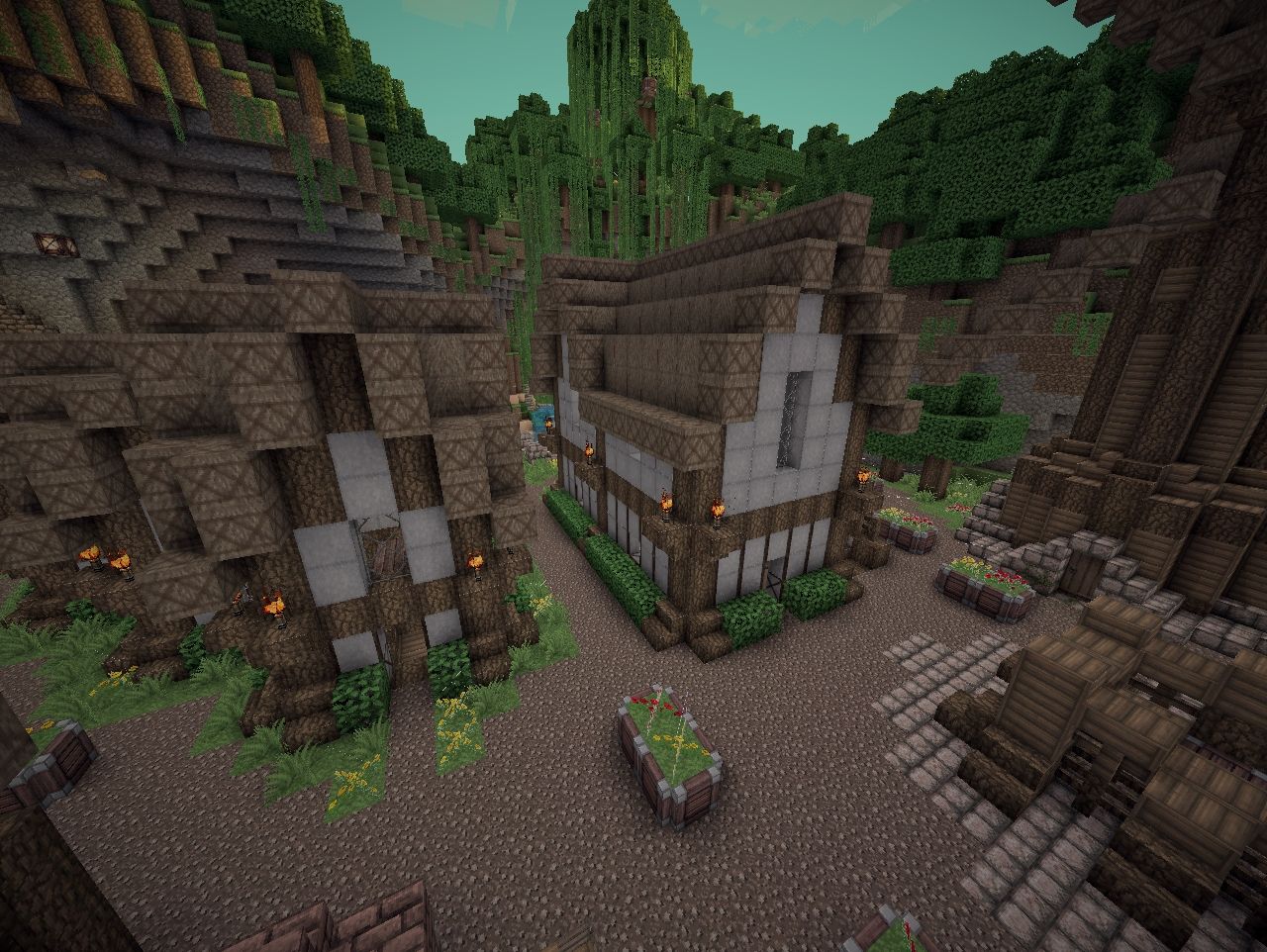 Spawn Village - Team Vivacious Minecraft Map