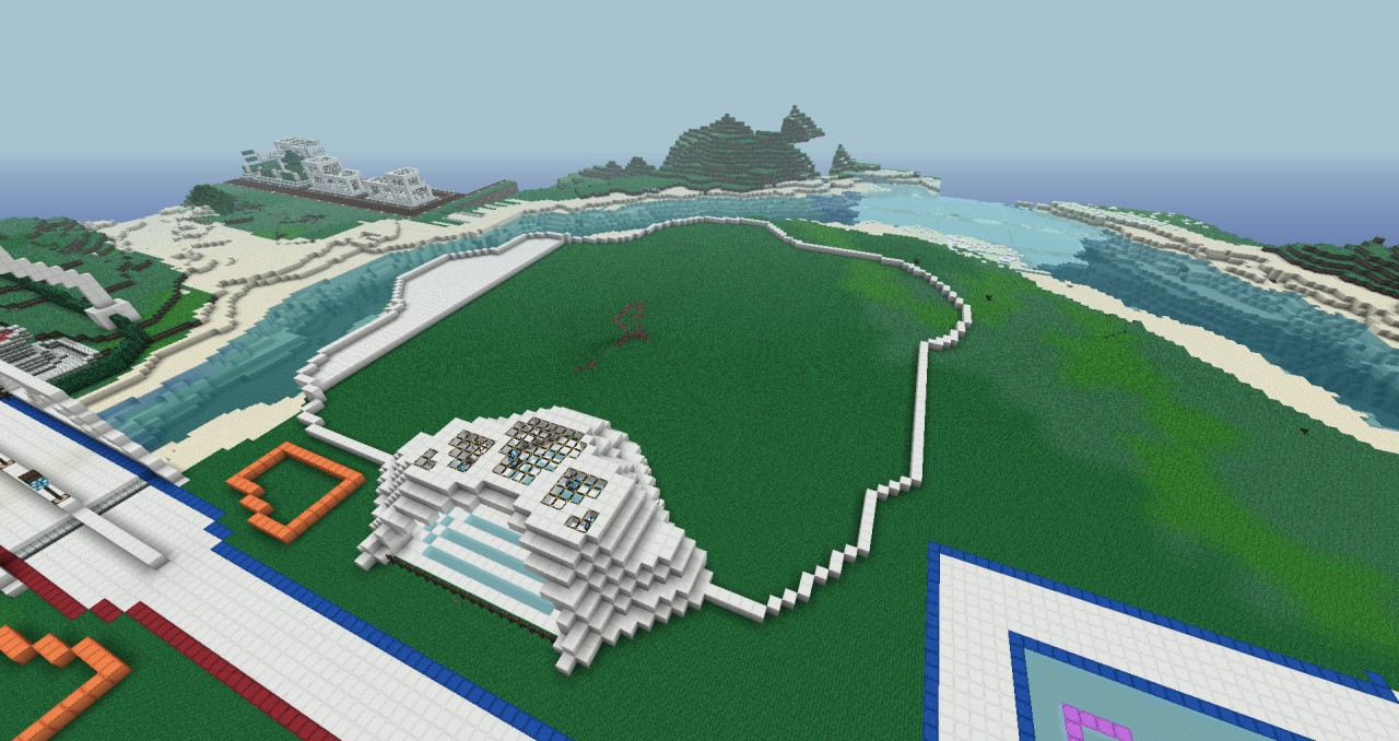 London 2012 Olympic Village Minecraft Map