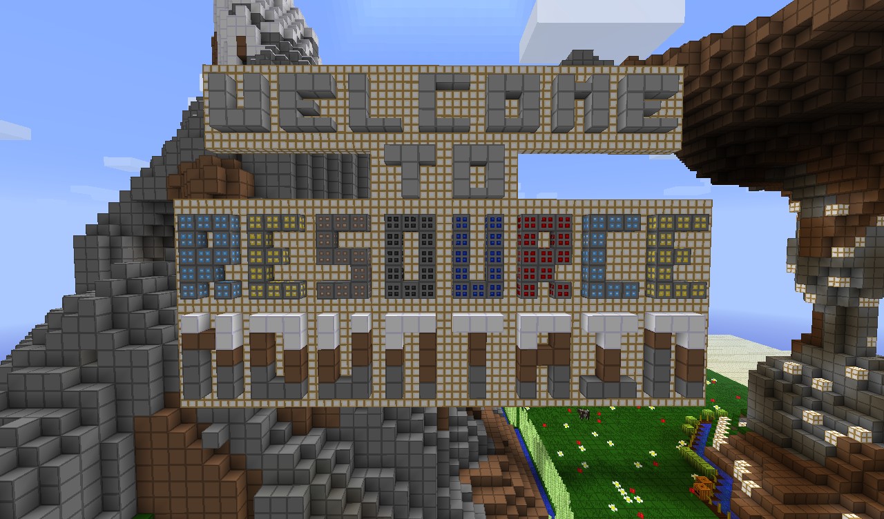 Resource Mountain Schematic Minecraft Map