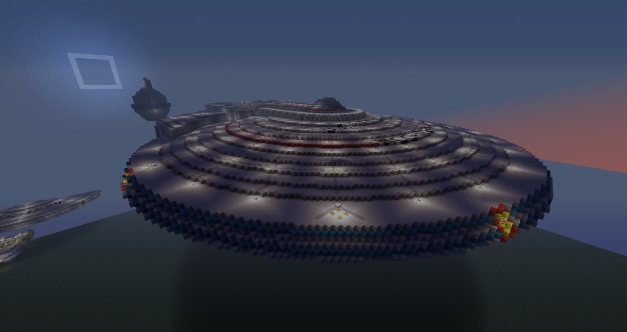 USS Enterprise B, Pictures Minecraft Map