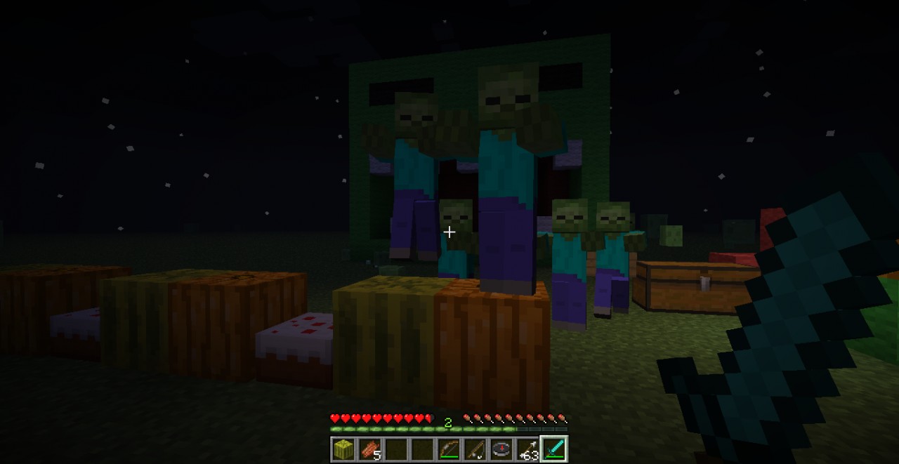 zombie survival Minecraft Map