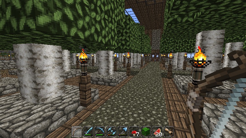 Gery`s Huge inside farms Minecraft Map