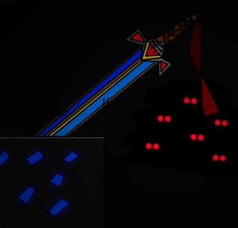 Minecraft ART Battle in the dark