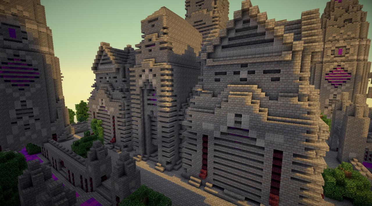 Temple of Bel-Shamharoth Minecraft Map