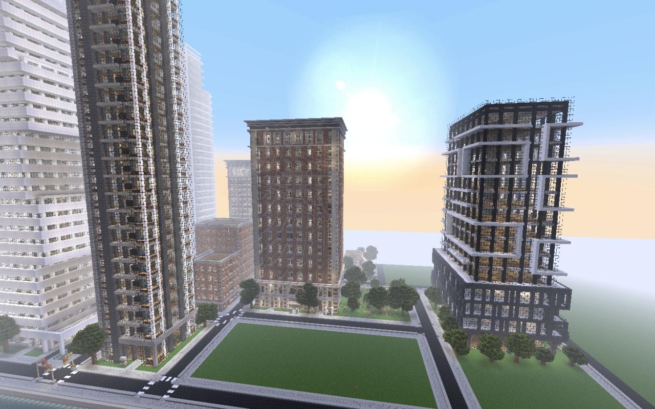 Eleven on the Avenue (Modern Building) Minecraft Map