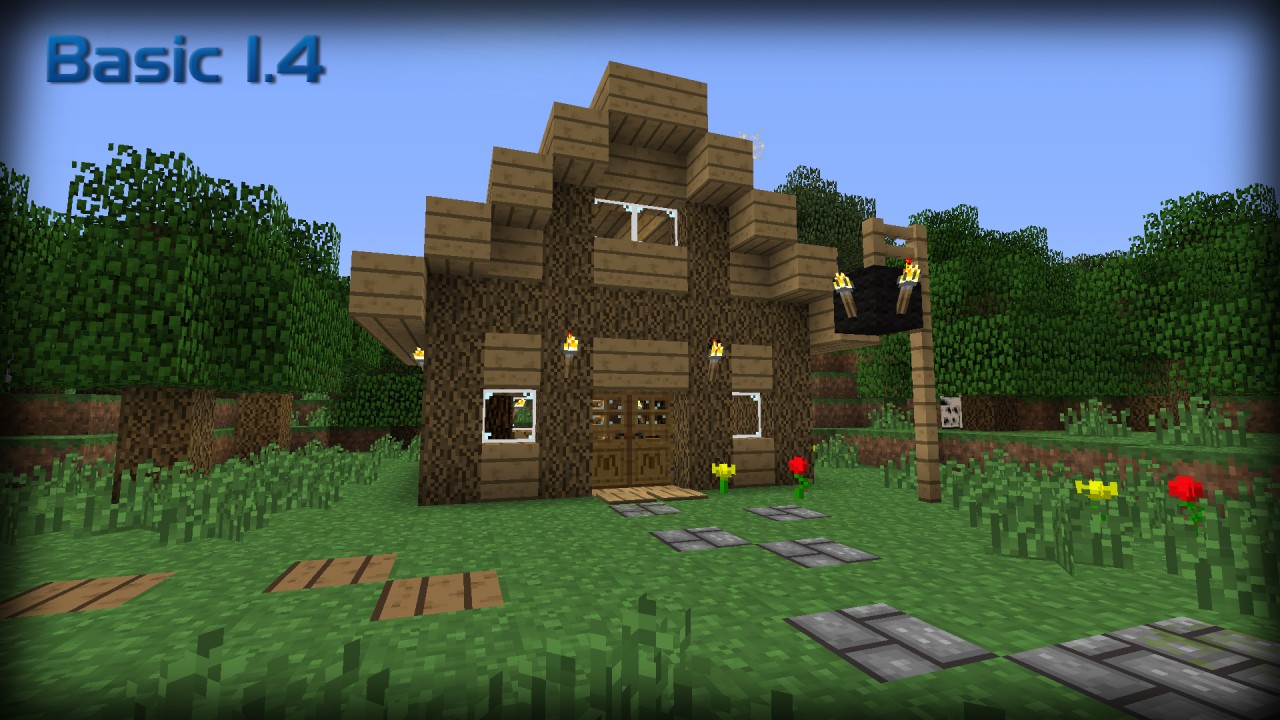 Basic 1.4 Minecraft Texture Pack