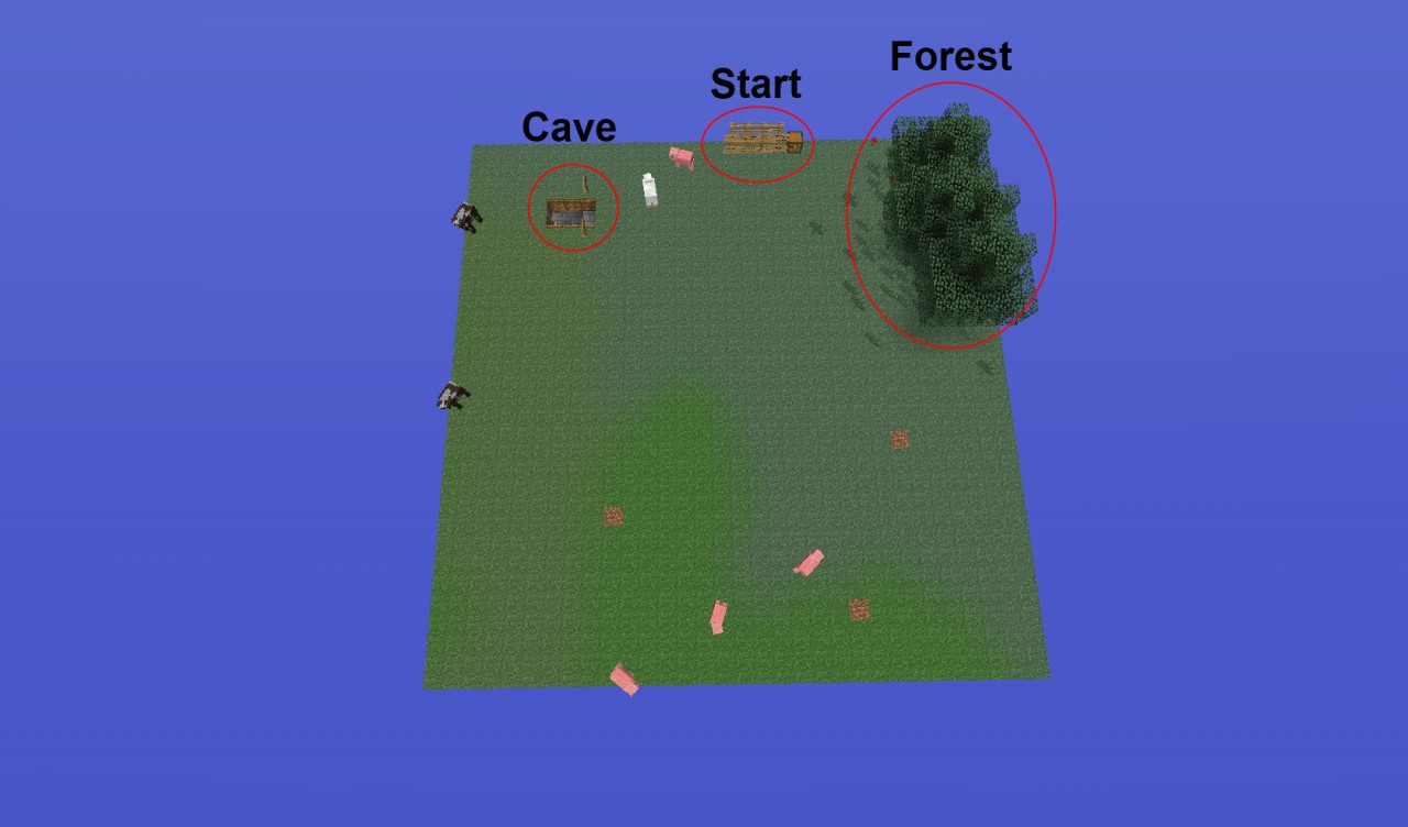 4 Chunk Survival V 1 Minecraft Map