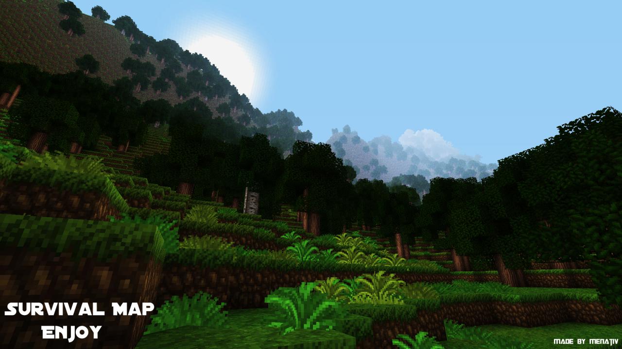 My first Selfmade Map Minecraft Map