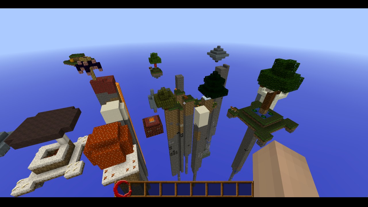The Adventure Pillars Minecraft Map