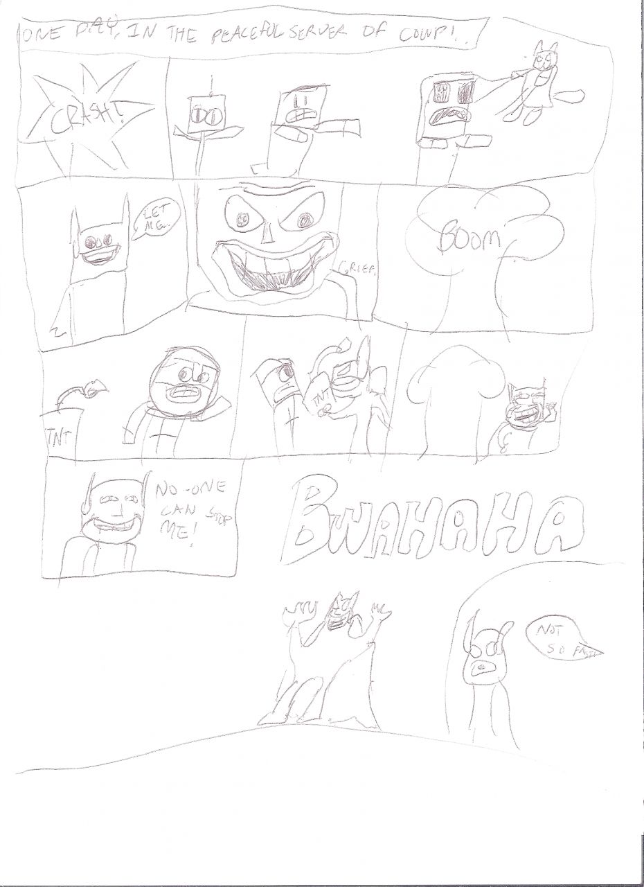 Server Comics: Ninescraft Series Minecraft Map