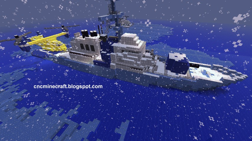 Destroyer (Red Alert 2) Minecraft Map