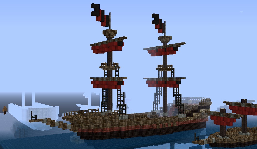 Rosebringer; My first ship! Minecraft Map