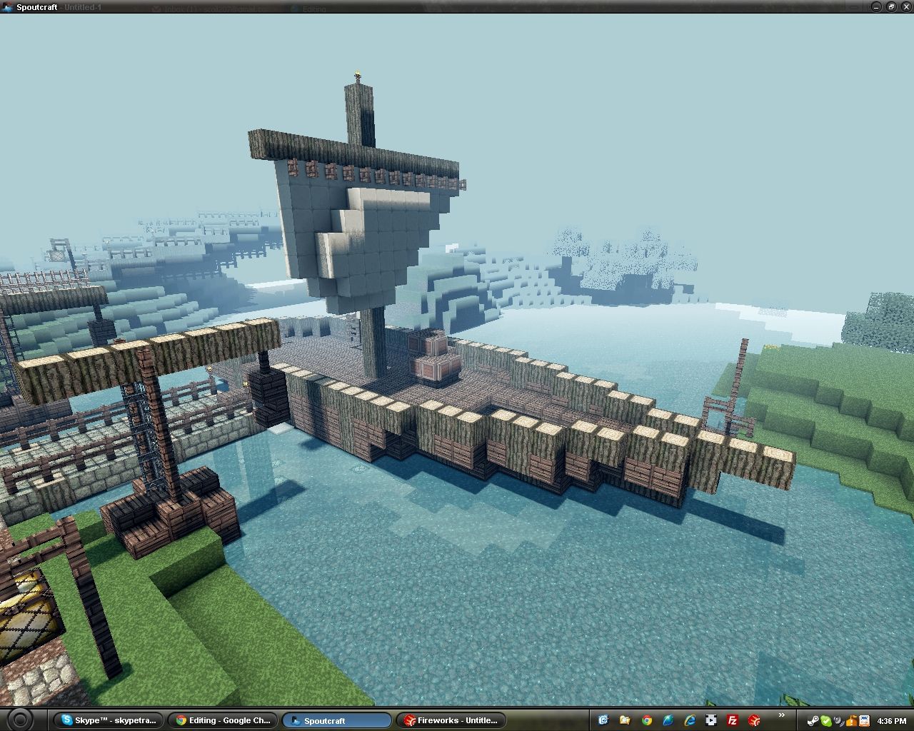S.S. Saratoga Minecraft Map