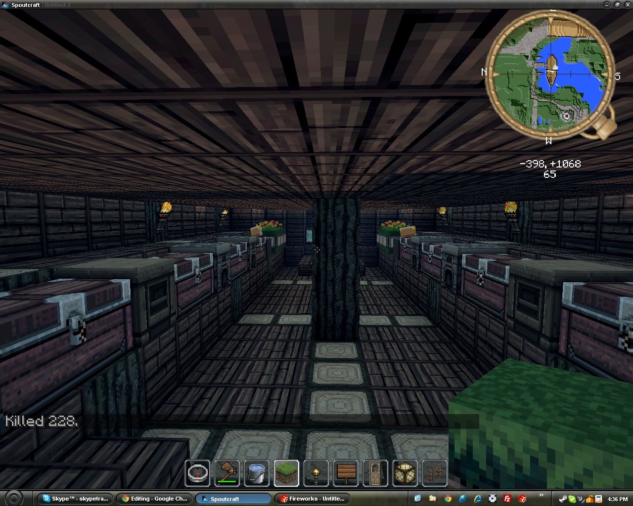 S.S. Saratoga Minecraft Map