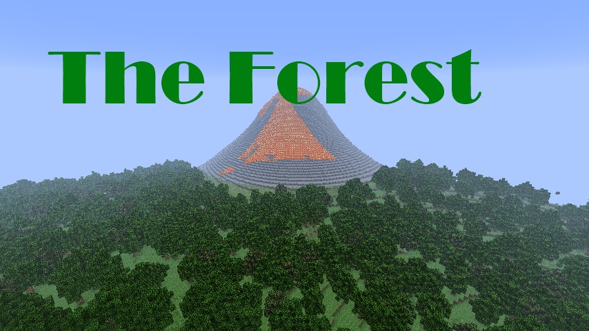 Volcano Island (custom terrain, now with ores and caverns) Minecraft Map