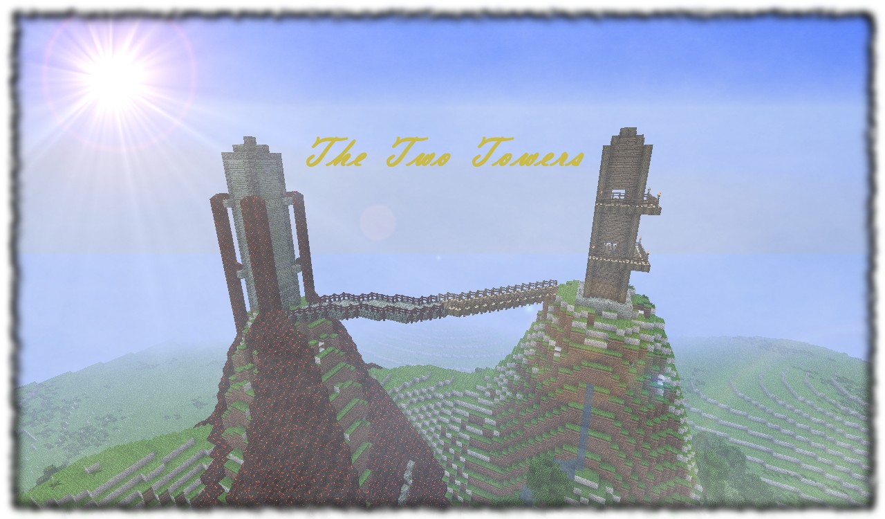 Two towers Minecraft Map