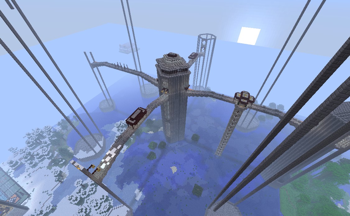 Tower Town Minecraft Map