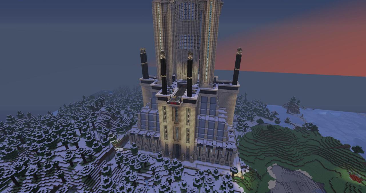 Jedi Tower Minecraft Map