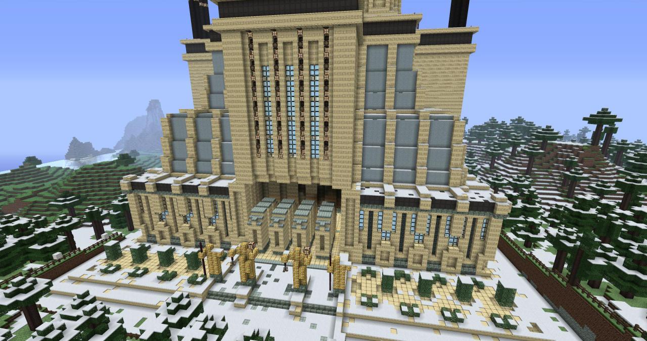 Jedi Tower Minecraft Map