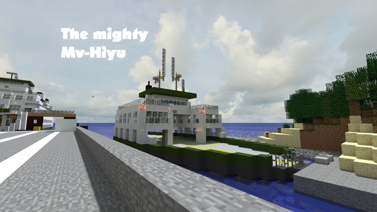 Washington State Ferry - 【MV.Hiyu】 Minecraft Map