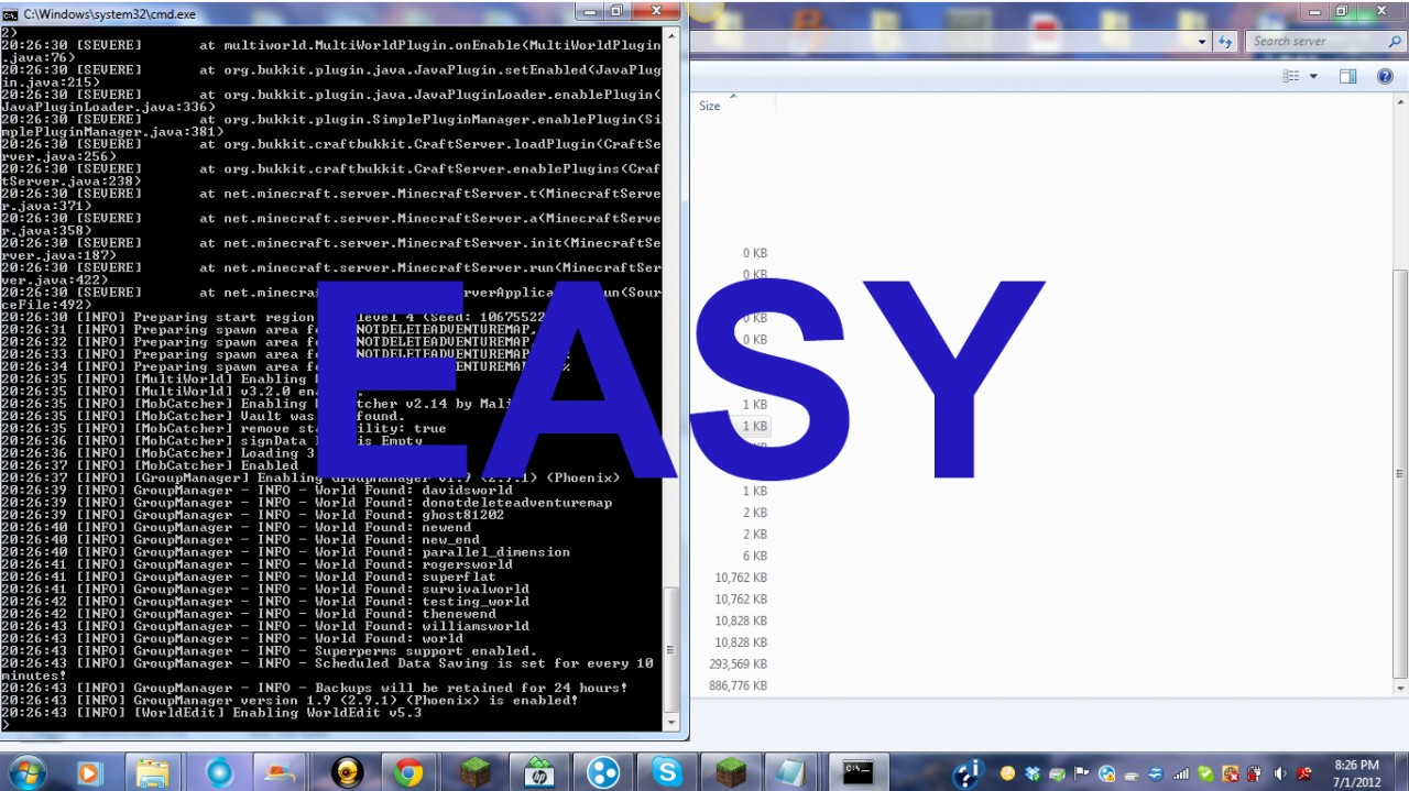 Easy multiplayer server