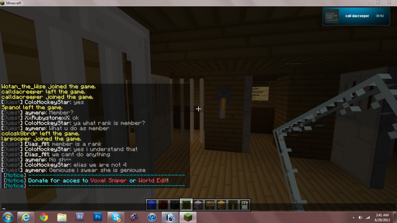 a Mid-Evil Village Minecraft Map