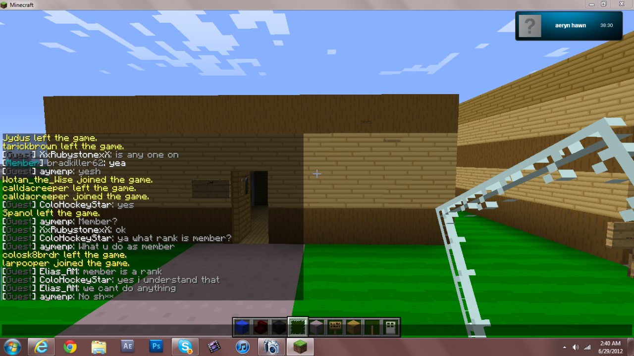 a Mid-Evil Village Minecraft Map