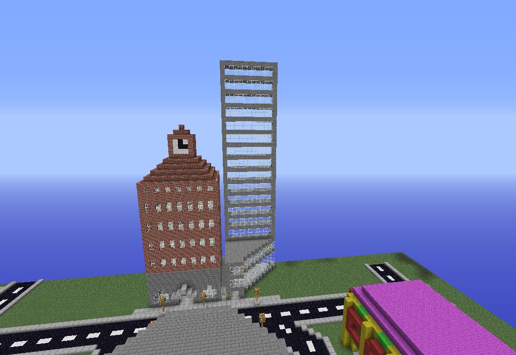 Modern City Build 1 Minecraft Map