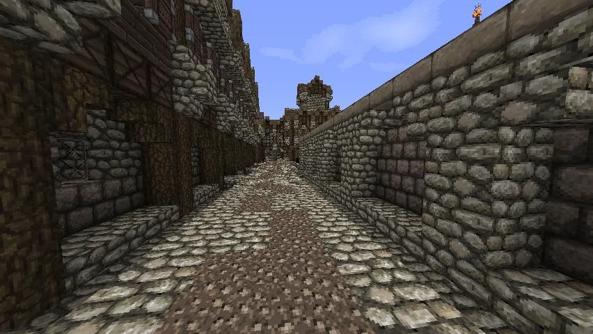 Old Port town world download Minecraft Map