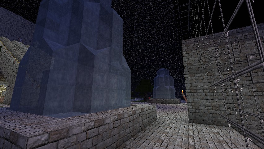 Alcamoth - Giant floating city Minecraft Map