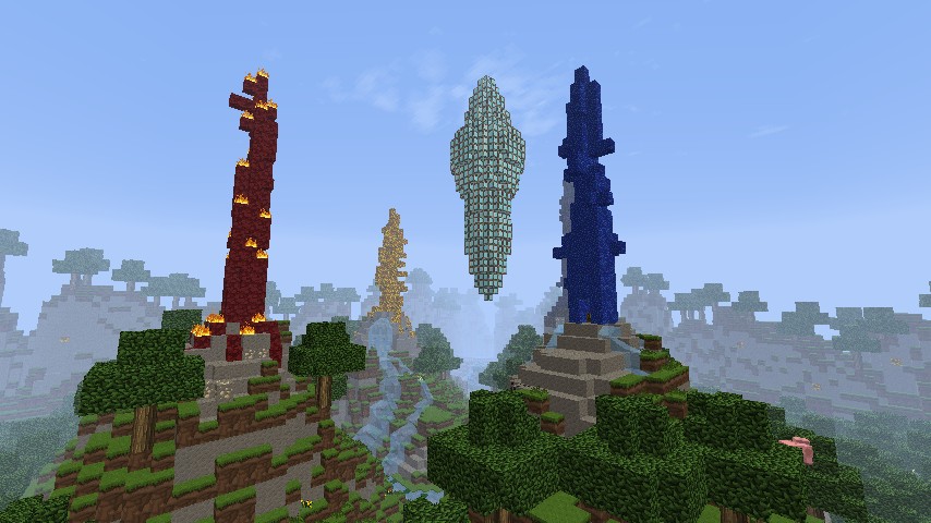 My Project on The Summoner's rift Minecraft Map