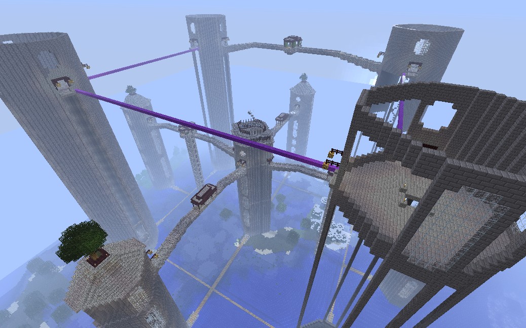 Tower Town Minecraft Map