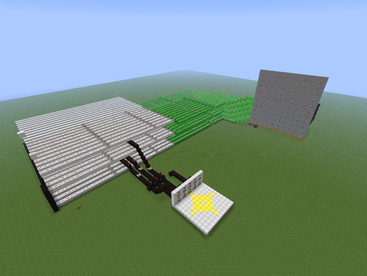 RTS [10x10] Minecraft Map