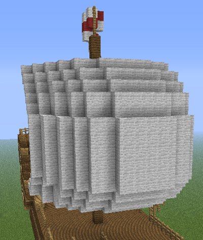 Large ship Minecraft Map