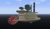 Paddle steamer farm Minecraft Map